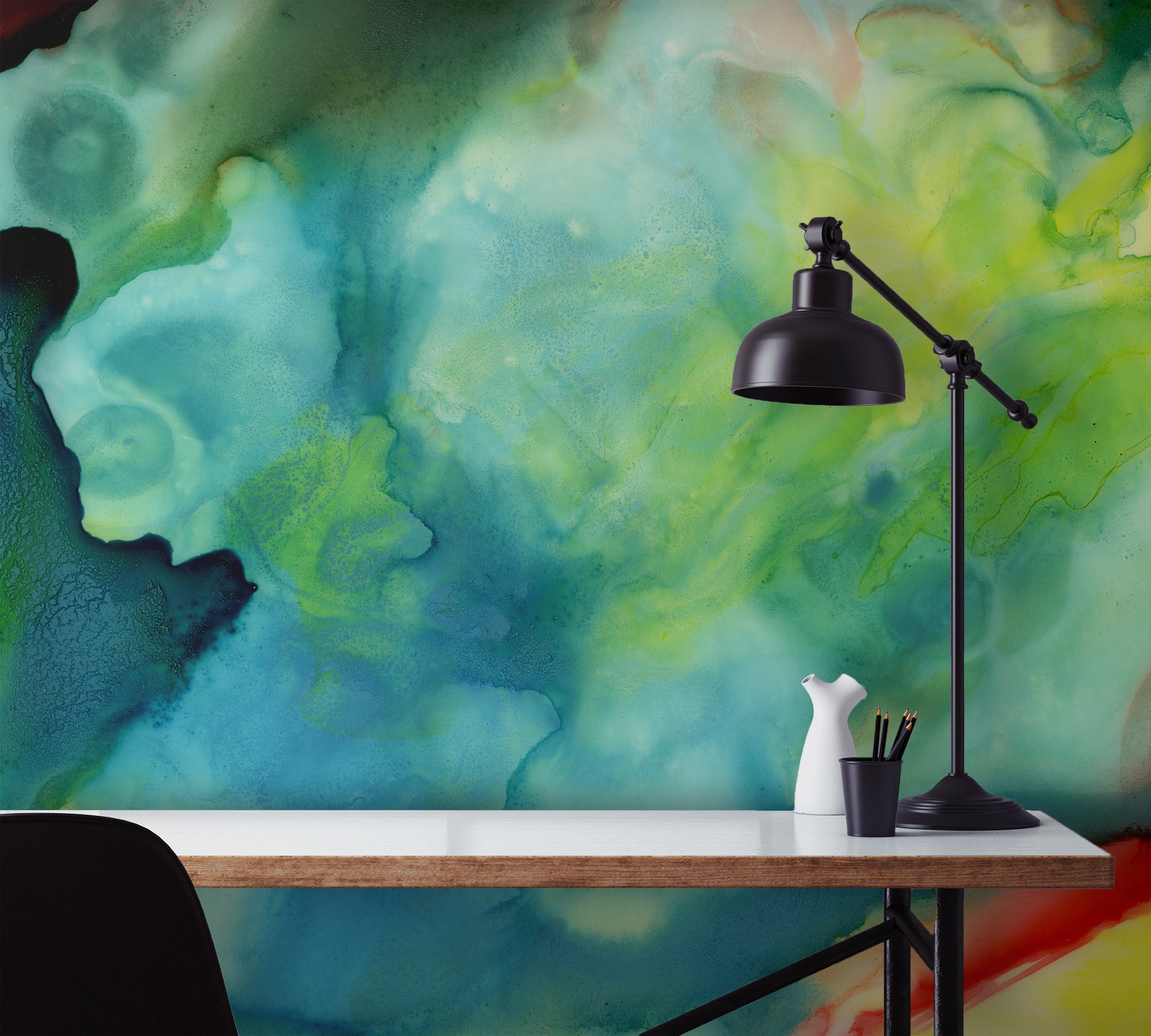 Caribbean Blues Made to Measure Mural – Black Crow Studios