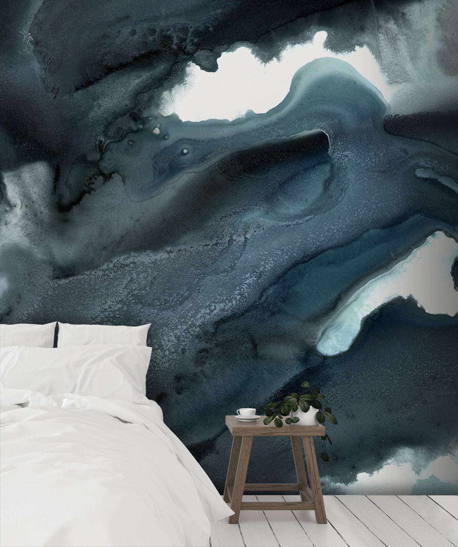 Deep Azure Made to Measure Mural – Black Crow Studios