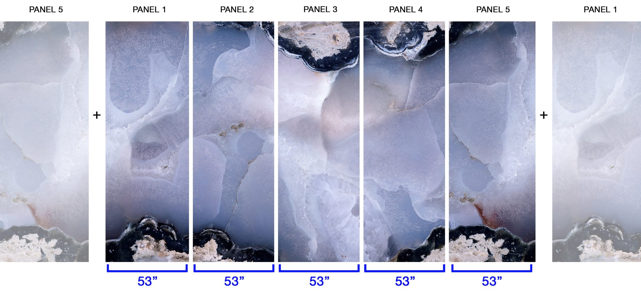 Gamma in Mist - Quick Ship Mural – Black Crow Studios