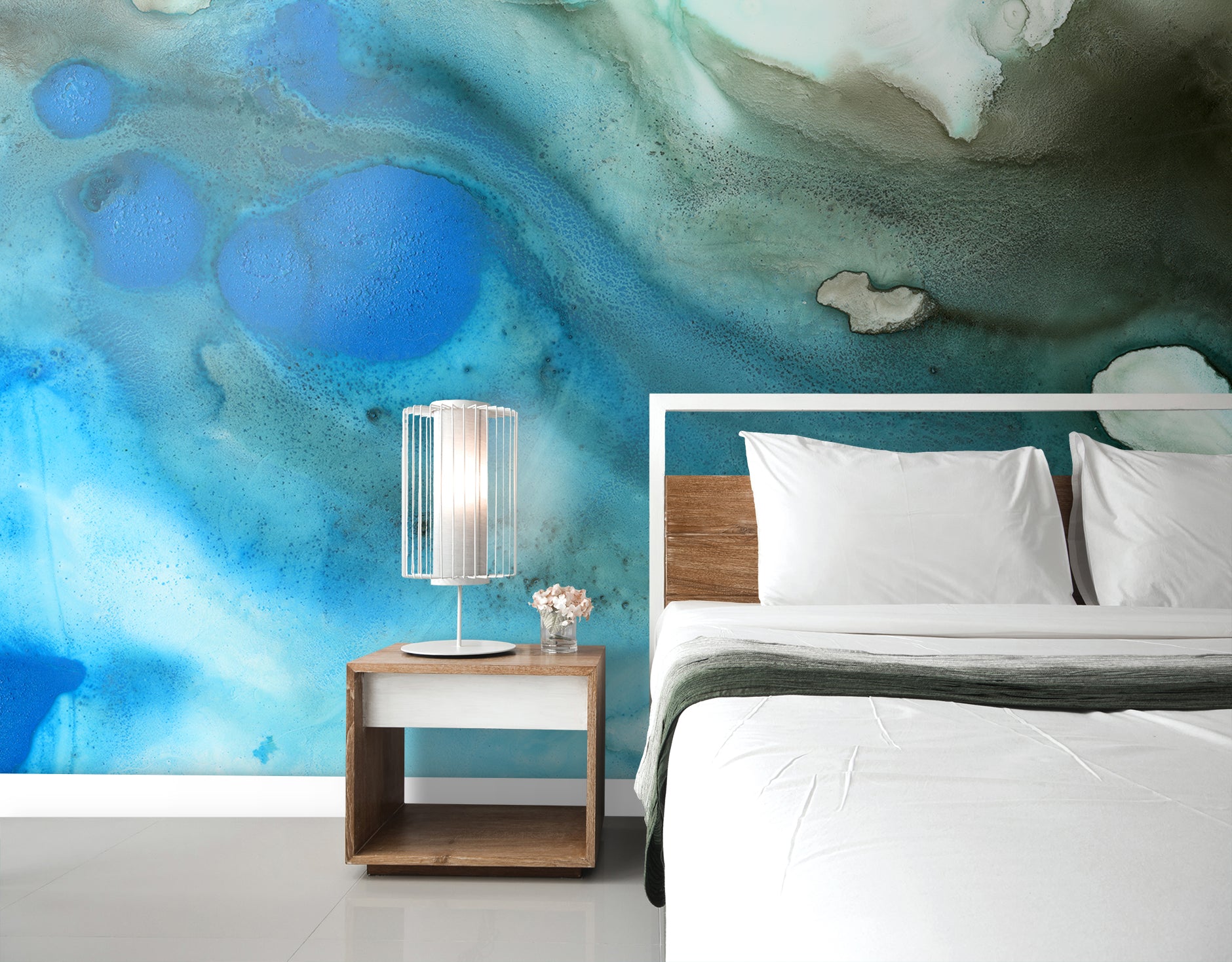Underwater Blues Made to Measure Mural – Black Crow Studios