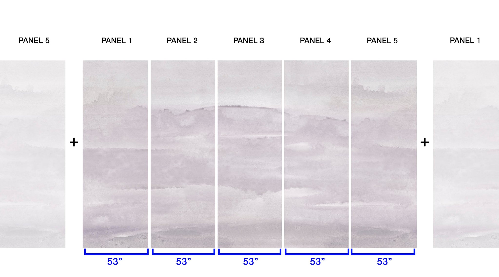 Tide Quartz - Quick Ship Mural – Black Crow Studios